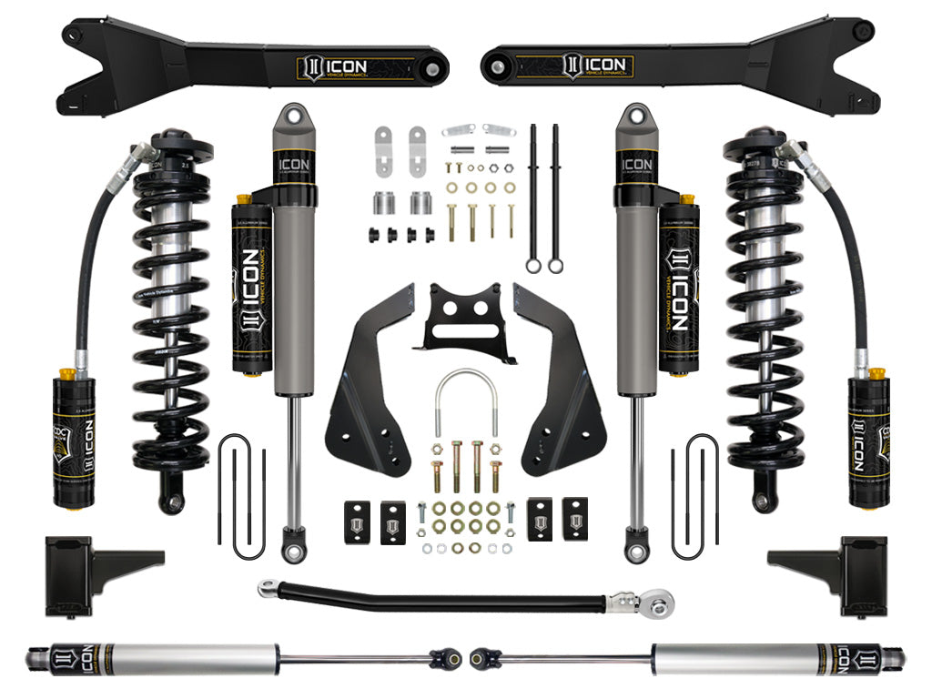 ICON 2005-07 Ford F250/F350 4-5.5" Lift Stage 5 Coilover Conversion w/