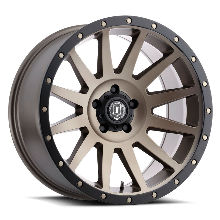 ICON Alloys Compression, Bronze, 20 x 10 / 5 x 150, -19mm Offset, 4.75