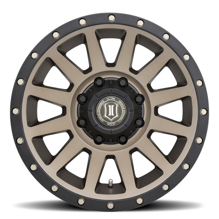ICON Alloys Compression HD, Bronze, 18 x 9 / 8 x 170, 6mm Offset, 5.25