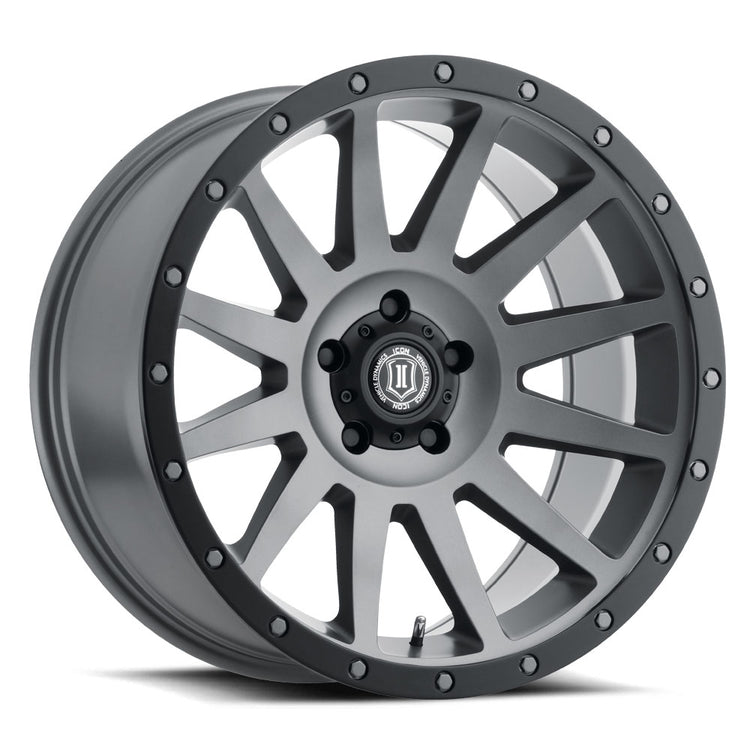 ICON Alloys Compression, Titanium, 20 x 10 / 6 x 135, -19mm Offset, 4.